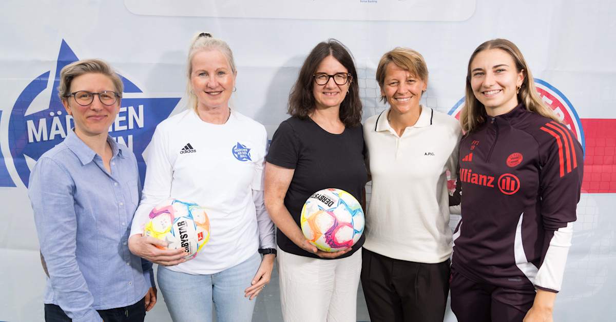 Nachhaltiger Doppelpass mit „Mädchen an den Ball“